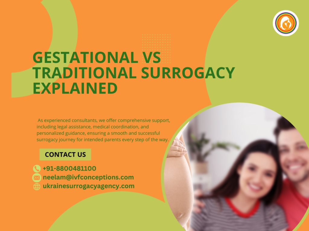 Gestational Vs Traditional Surrogacy Explained | Ukraine Surrogacy Agency